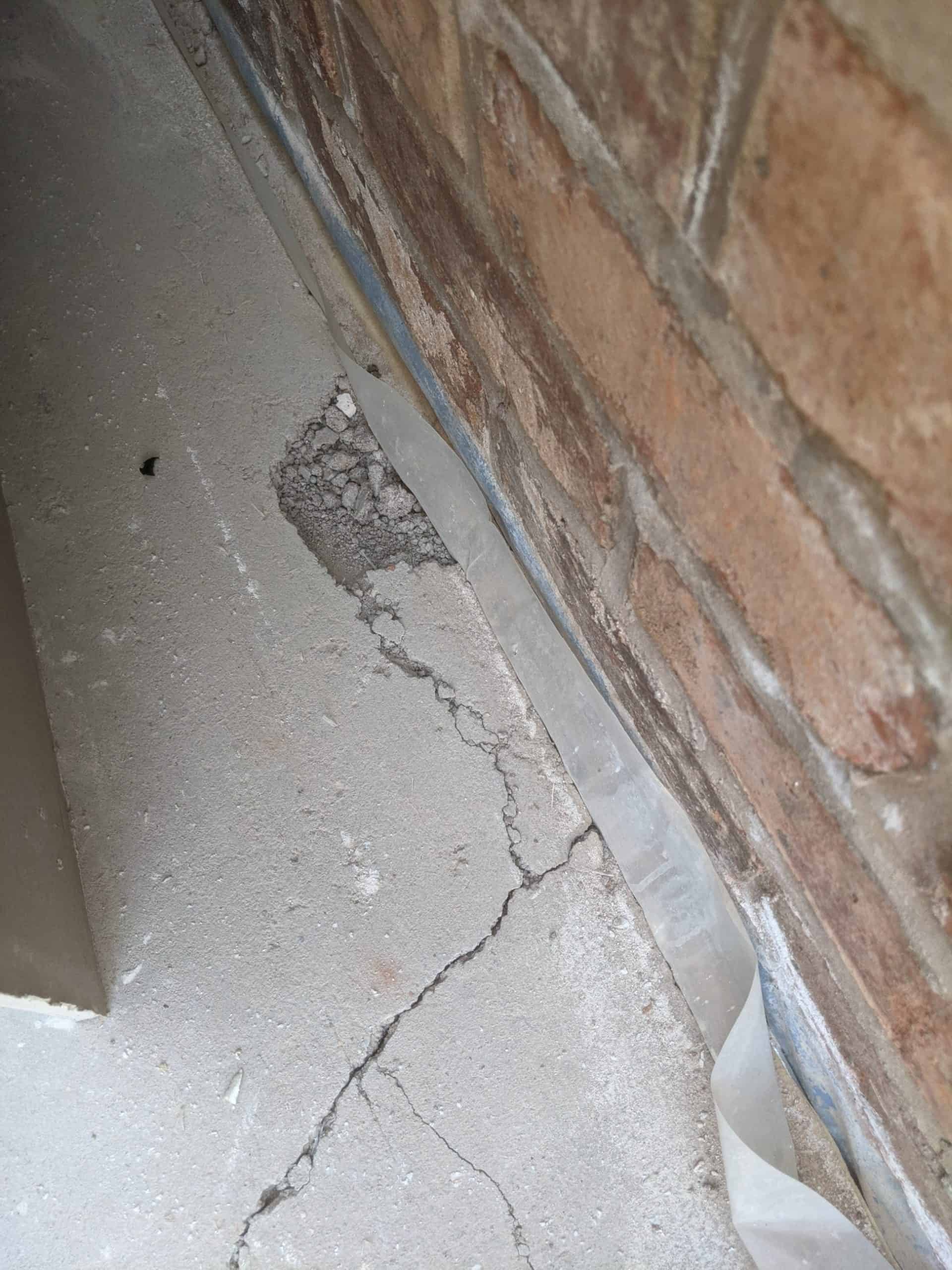 Failed Screed - Case Study - Screed Testing UK